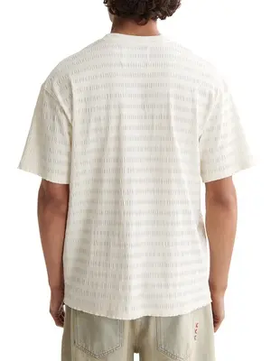Scotch & Soda Striped Stretch-cotton T-shirt