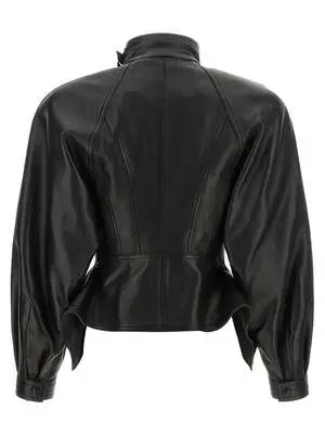 Balmain Iconica' Leather Jacket
