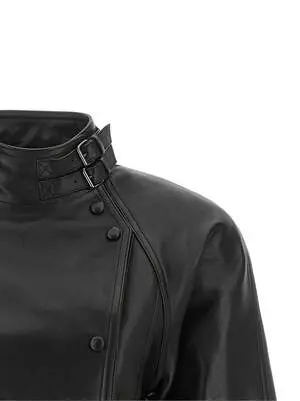 Balmain Iconica' Leather Jacket