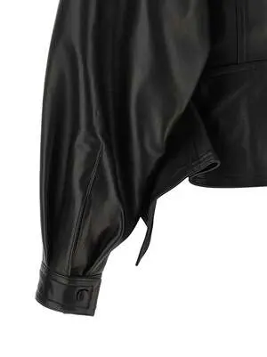Balmain Iconica' Leather Jacket