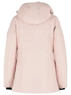 Moose Knuckles Original 3q 2.0' Cotton Blend Down Jacket - Pink