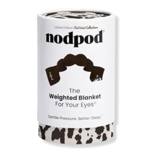 NODPOD Weighted Blanket For Your Eyes Out West Collection - Cowhide