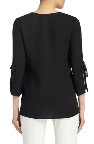 Lafayette 148 New York Sela Silk Blouse