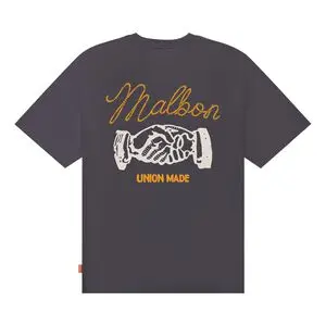 MALBON Vista Union Made Tee T-shirts - Black