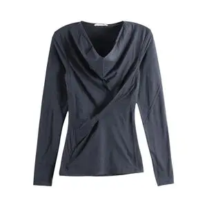 Paloma Wool Junco Top 'navy - Tan