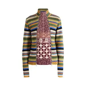 Dries Van Noten Check Sweater 512 M 'king - Blue