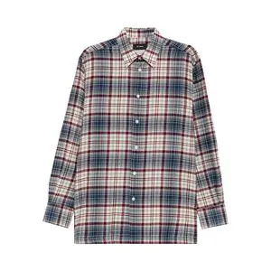 WILLY CHAVARRIA Veterano Shirt 'peacoat/crema/willy