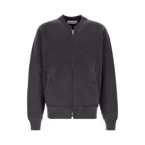 Our Legacy Rift Zip Sweatshirt 'relic Plum - Tan