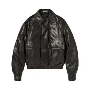 Auralee Fine Calf Leather Down Blouson