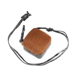 Dries Van Noten Braided Bag 'rust - Tan