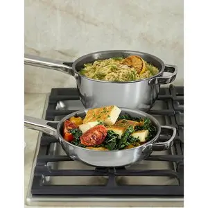 OUR PLACE Titanium Pro Cookware Set - Chrome