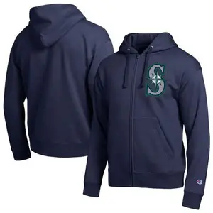 Champion Seattle Mariners All-star Full-zip Hoodie - Navy
