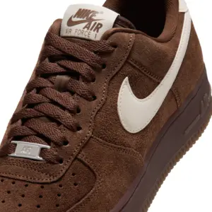 Nike Air Force 1 '07 Suede Shoes - Brown