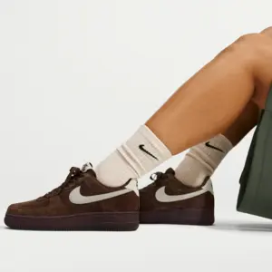 Nike Air Force 1 '07 Suede Shoes - Brown