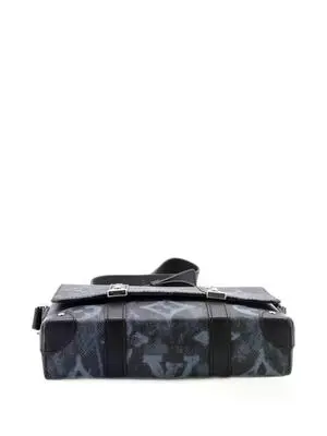 LOUIS VUITTON Trunk Messenger Bag Limited Edition Monogram Pastel Noir Pm Crossbody Bag