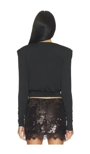 ALL THE WAYS Emma Drape Front Top