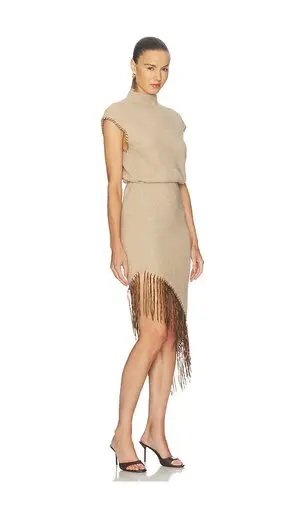 Saylor Senna Dress In Brown