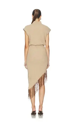Saylor Senna Dress In Brown