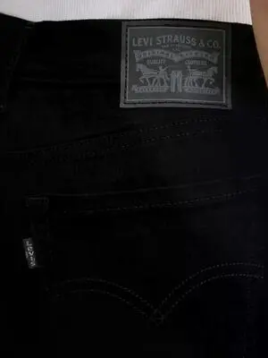 LEVI'S Logo-patch Skinny Jeans
