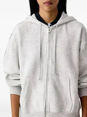LEVI'S Logo-patch Zip-up Hoodie