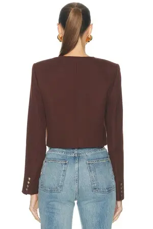 Citizens Of Humanity Sophia Jacket In Burgundy