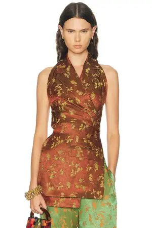 Dries Van Noten Geline Gilet Top