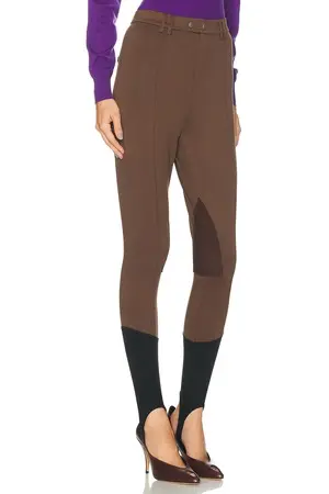 ENTIRE STUDIOS Riding Pant In Brown