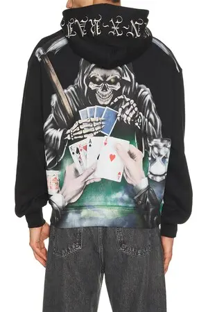 BORN X RAISED Two Pair Hoodie - Black