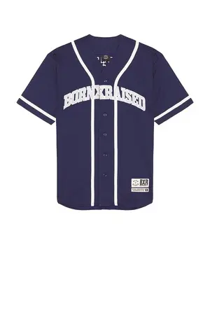 BORN X RAISED Bxr Sport Arch Baseball Jersey