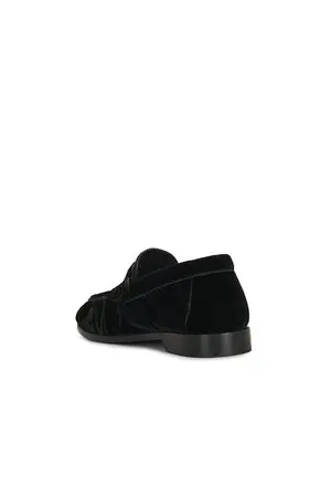 Saint Laurent Le Loafer Supple Mocassin In Black