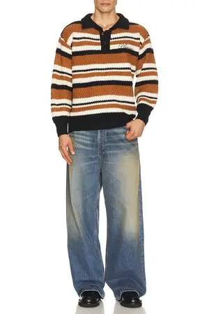 PLEASURES Cooper Polo Sweater