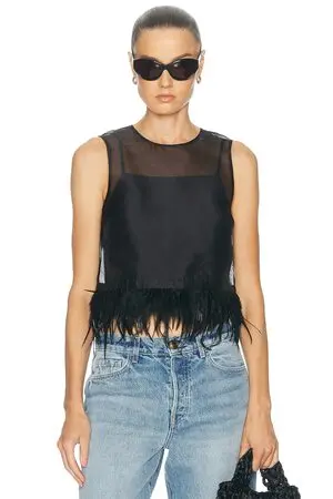 Staud Avi Silk Top