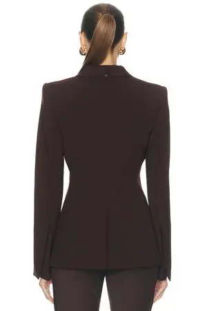 Sportmax Ciocca Fitted Blazer In Purple