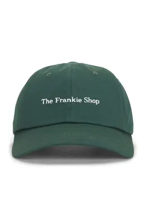 THE FRANKIE SHOP Frankie Baseball Cap In Green - Pine
