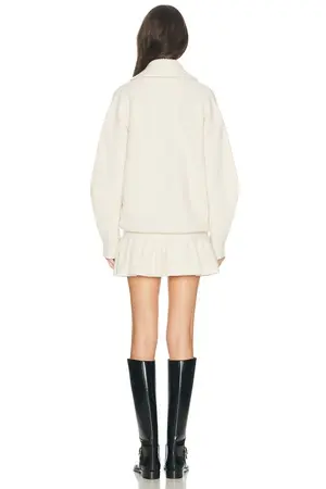 HELSA Blanche Peplum Cardigan