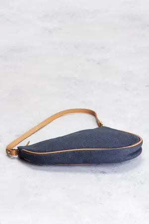 Dior Denim Vintage Saddle Bag