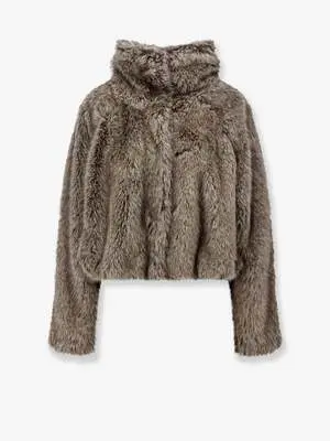 ALYSI Faux Fur Jacket
