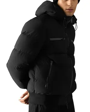 Moose Knuckles Soho Down Bomber Black