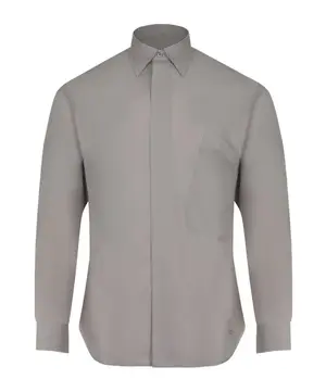 Emporio Armani Classic Pocket Shirt - Gray