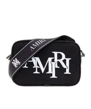 Amiri Logo Embroidered Staggered Messenger Bag