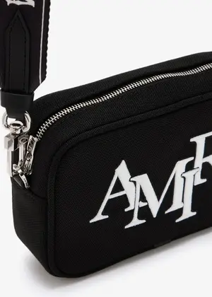 Amiri Logo Embroidered Staggered Messenger Bag