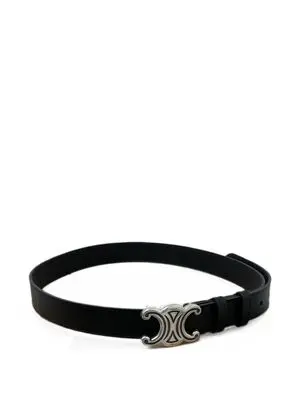 Celine Triomphe Leather Belt - Multicolor