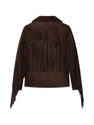 GOLDEN GOOSE Leahter Jacket - Multicolor