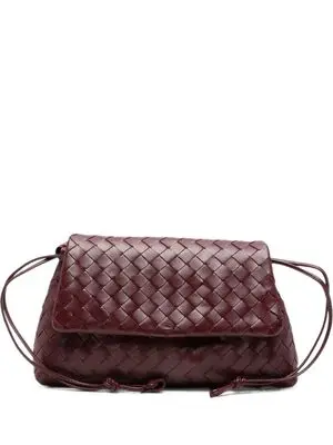 Bottega Veneta Bottega Veneta Women Giorno Leather Shoulder Bag Multicolor
