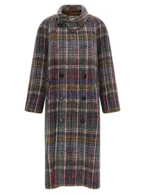 Missoni Raglan Over Coat - Multicolor