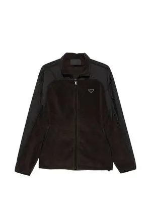 Prada Re-nylon And Fleece Blouson Jacket - Multicolor