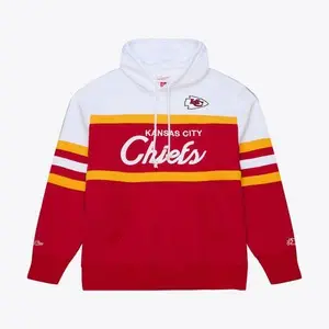 Mitchell & Ness Kansas City Chiefs Head Coach Hoodie - Red