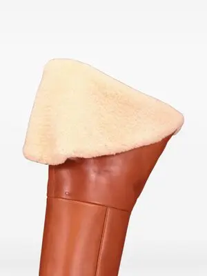 Chloé Azelan Leather Boots