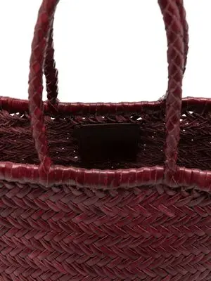 Dragon Diffusion Bamboo Triple Jump Small Basket Bag - Multicolor