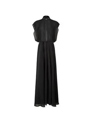 Fendi Silk Maxi Dress - Multicolor